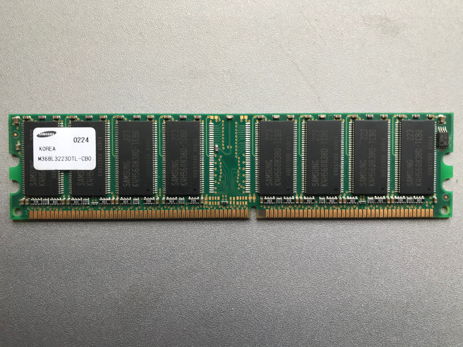 Samsung 256 MB PC-2100 DDR-266 RAM MEMORY M368L3223DTL-CB0 | eBay