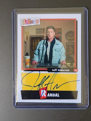 2022 TOPPS CLERKS III AUTO JEFF ANDERSON(RANDAL)#CLJA | eBay