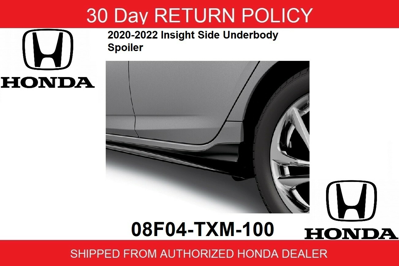 🔥NEW GENUINE 2020-2022 HONDA INSIGHT SIDE UNDERBODY SPOILER (08F04-TXM ...