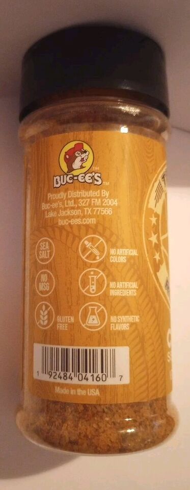 Bucees Texas Round Up Cajun Seasoning 6.35 Oz Shaker Beef Fish Pork Buc ...
