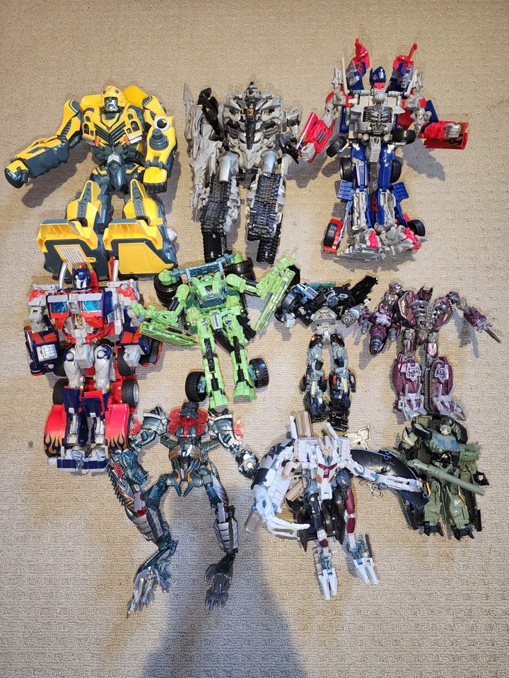 Transformers Hasbro Action Figures Movie RotF DotM 50+ Lot | eBay