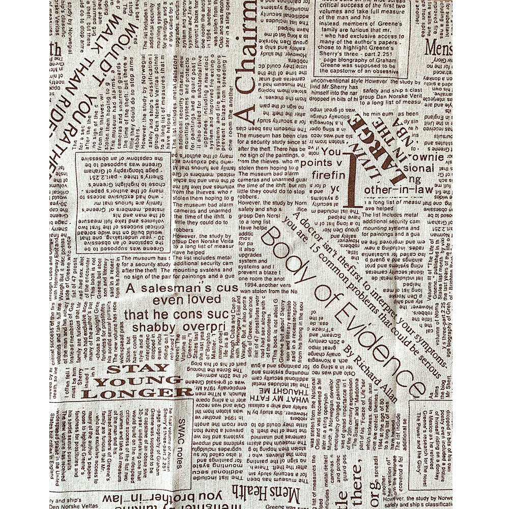 Vintage Newspaper Print