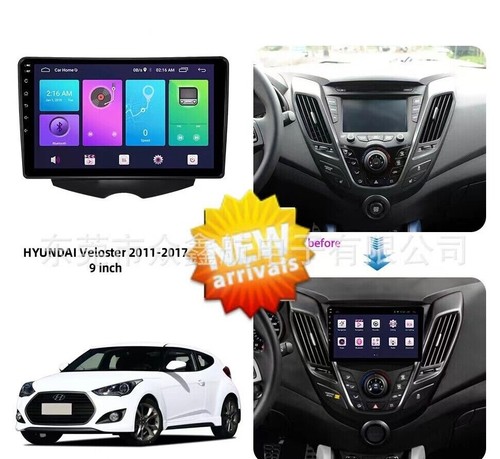 9" Android 13 for Hyundai Veloster GPS headunit radio Carplay 2011-2017 ...