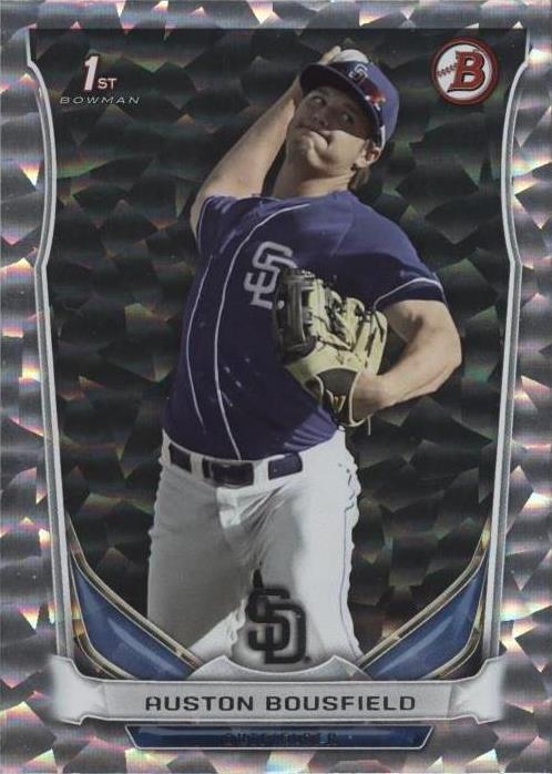 2014 Bowman Draft - Auston Bousfield #DP127 Silver Ice (RC) for sale ...