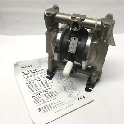 Graco D44381 Husky 716 SS Air-Operated Diaphragm Pump *With Remote ...