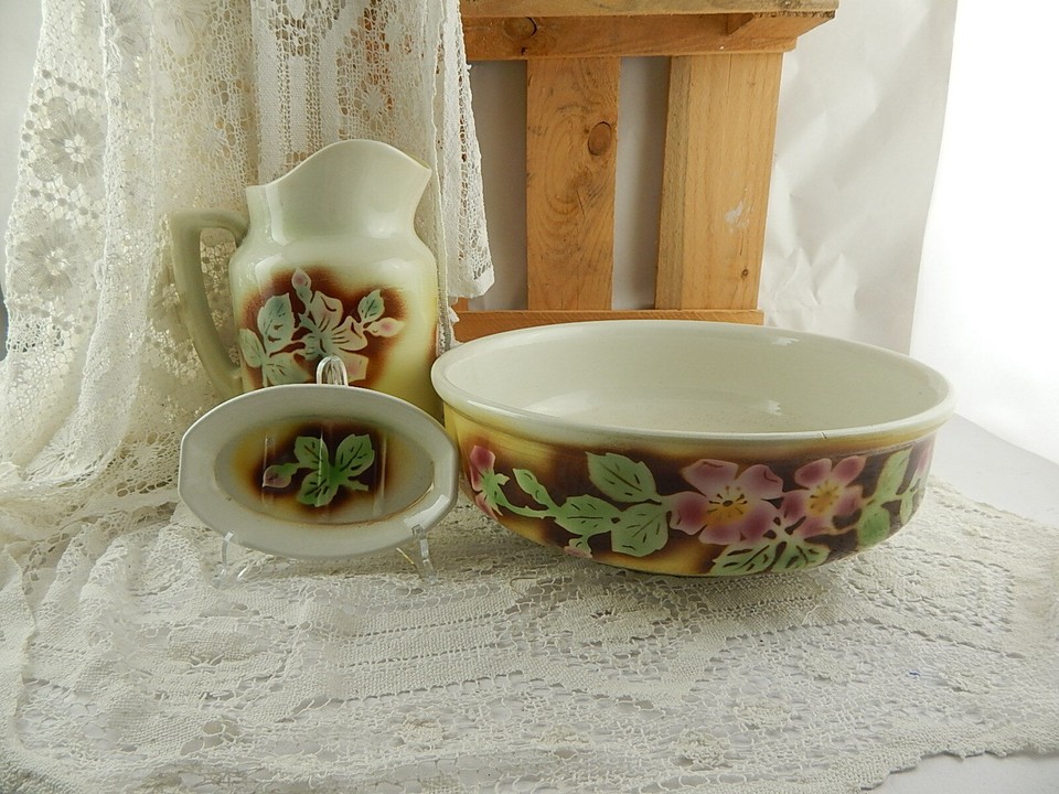 Antike Set Bad Art Deco Carol Krug Keramik Piemont Littorio Airbrush ...