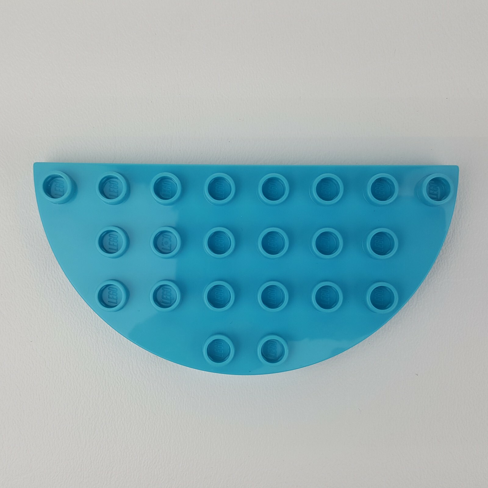 Lego Duplo Round Corner 4 x 8 Base Plate Medium Azure 29304 Brick ...