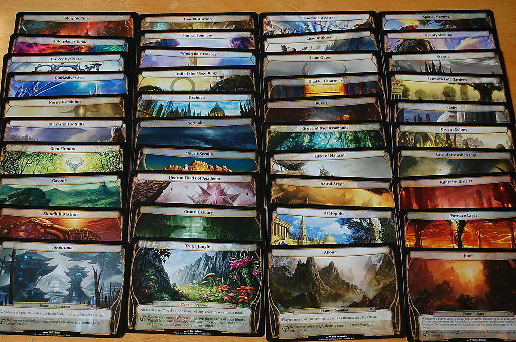 ***40 Planes & Phenomenon*** MINT Magic Planechase 2012 Full Set +2 ...