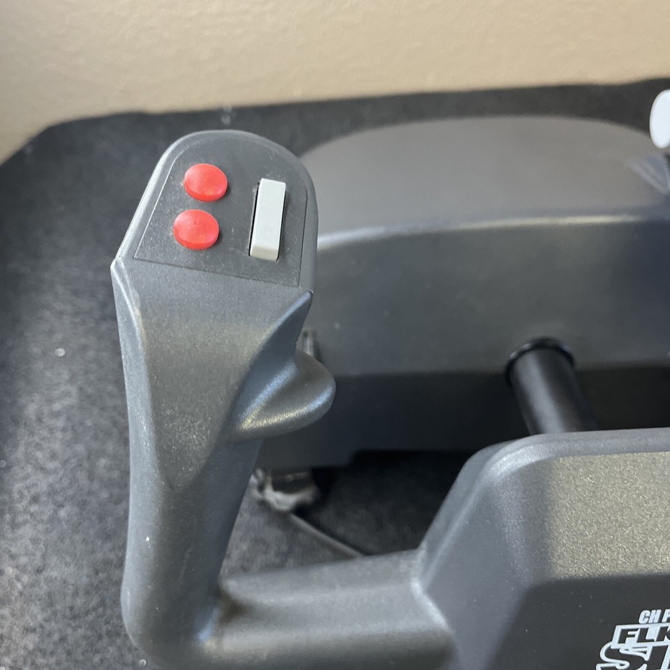 CH Products Flight Sim Yoke USB Wired FSY211U | Flight Simulator | PC ...