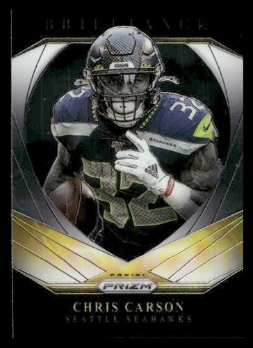 2020 Panini Prizm #15 Chris Carson Seattle Seahawks | eBay