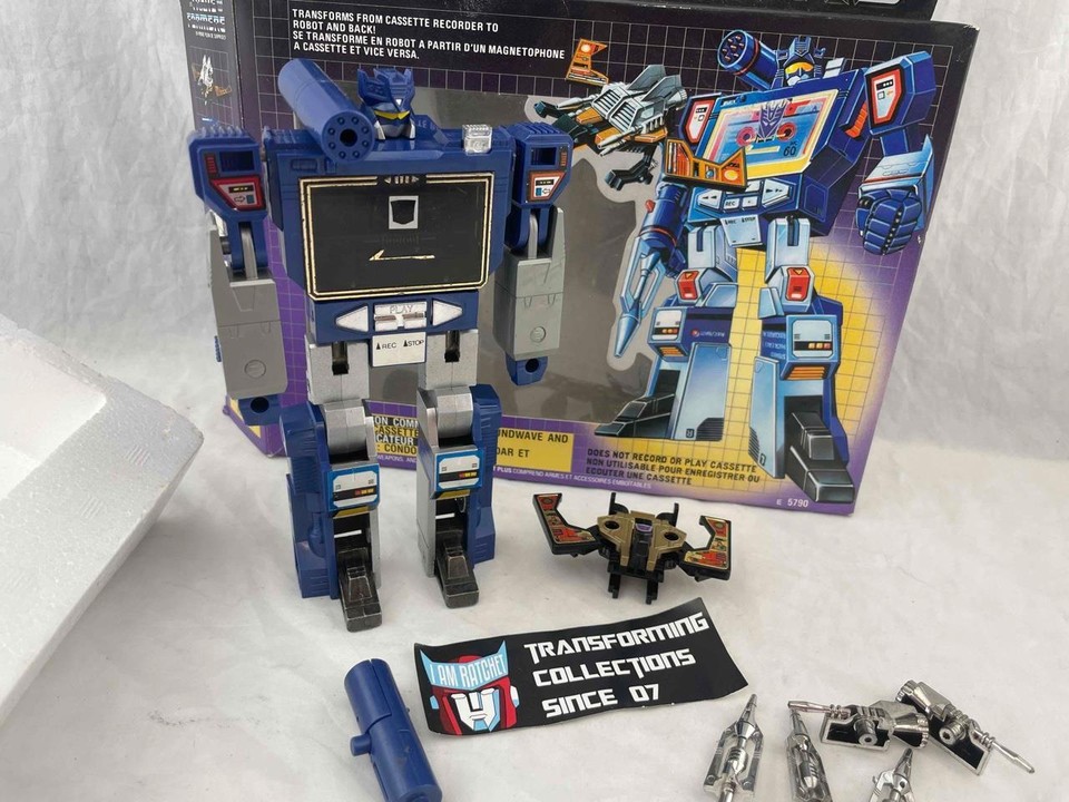 Transformers Original G1 1984 Canadian Soundwave Complete w/ Box | eBay