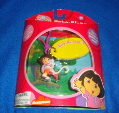 Dora the Explorer Take Along Name Tag Clip On Basic Fun MIB Rare | eBay UK