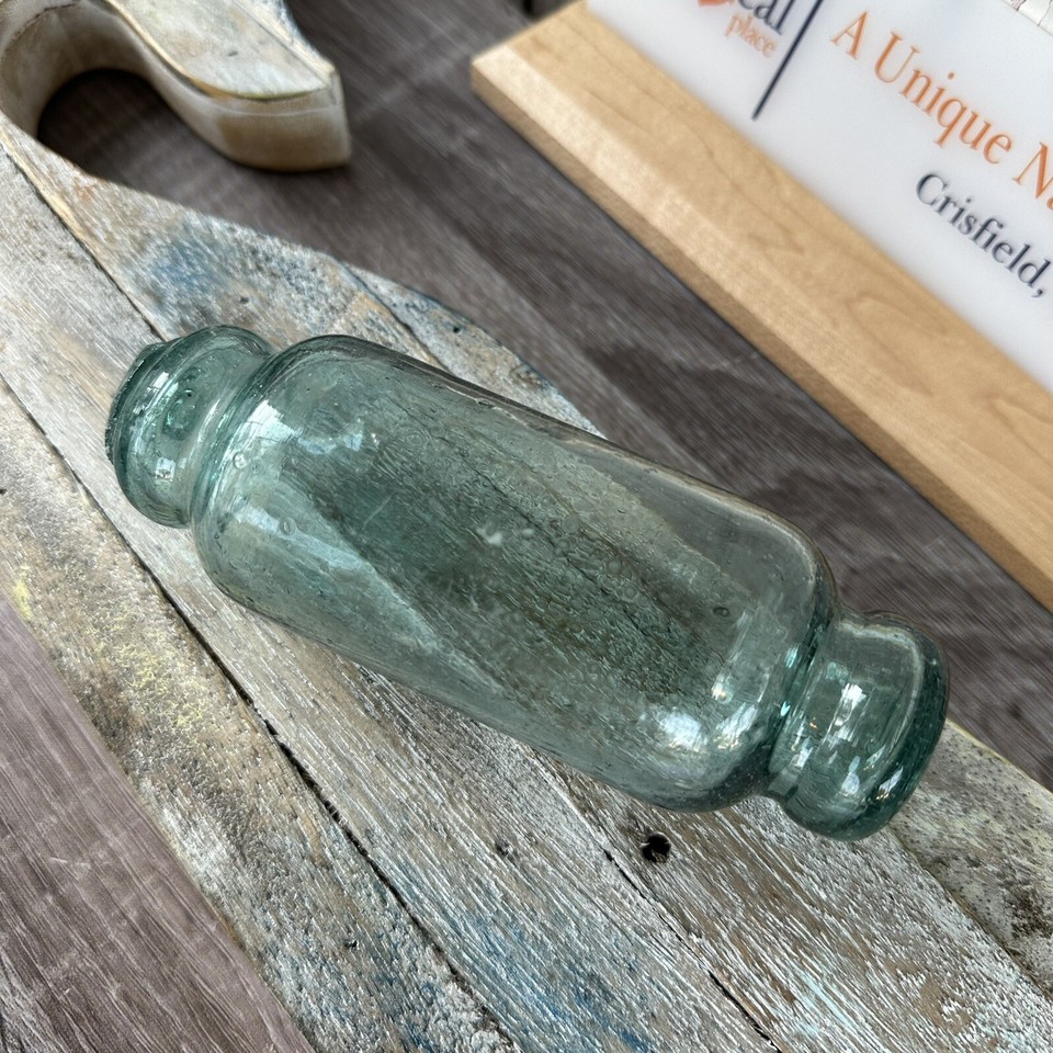 Japanese Rolling Pin Glass Float - Authentic Vintage Japan Fish Net ...