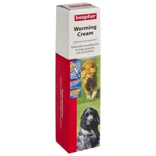 Beaphar Worming Cream for Cats and Dogs - 18g for sale online | eBay