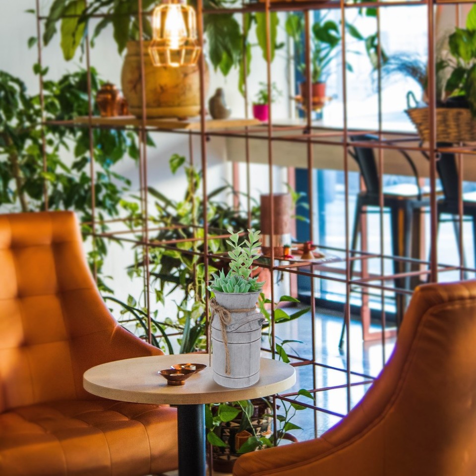 Flower Arrangement Bucket Ornaments Household Adornment Gardening ...