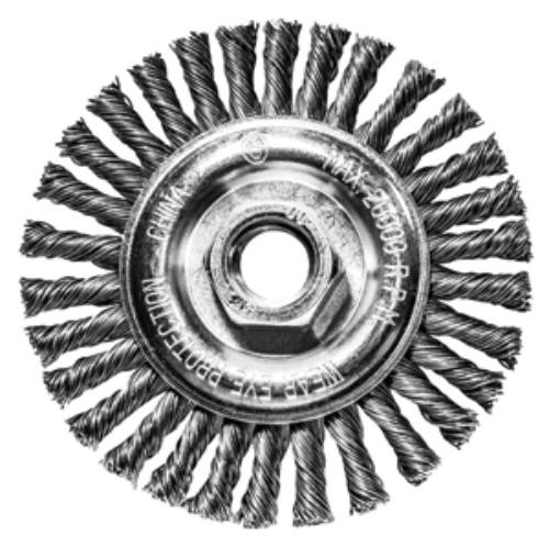 Century Drill & Tool 76041 4" String Bead Brush 5/8-11 Arbor ...