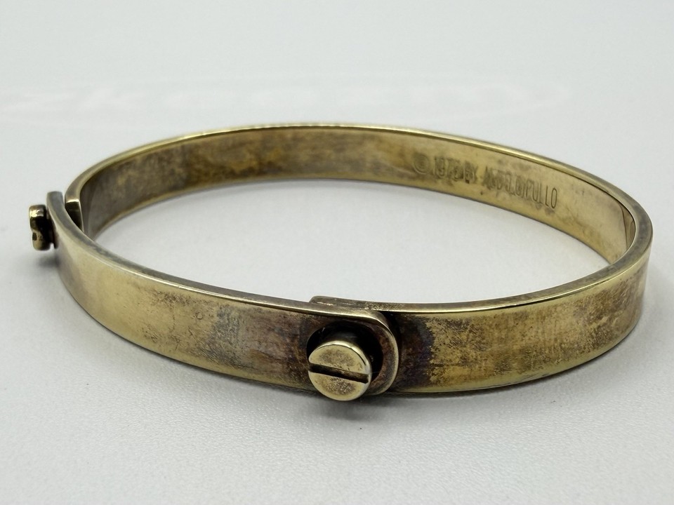 Aldo Cipullo Vintage Electroplated Signed by Cartier for Revson. 1976 ...