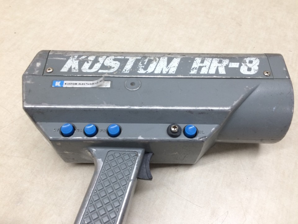 Falcon Kustom HR-8 Handheld Radar Gun Speed Detector 24.15 GHZ | eBay