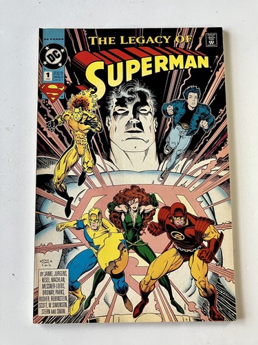 DC Comics The Legacy of Superman 1993 1 Shot VF Bagged & Boarded | eBay