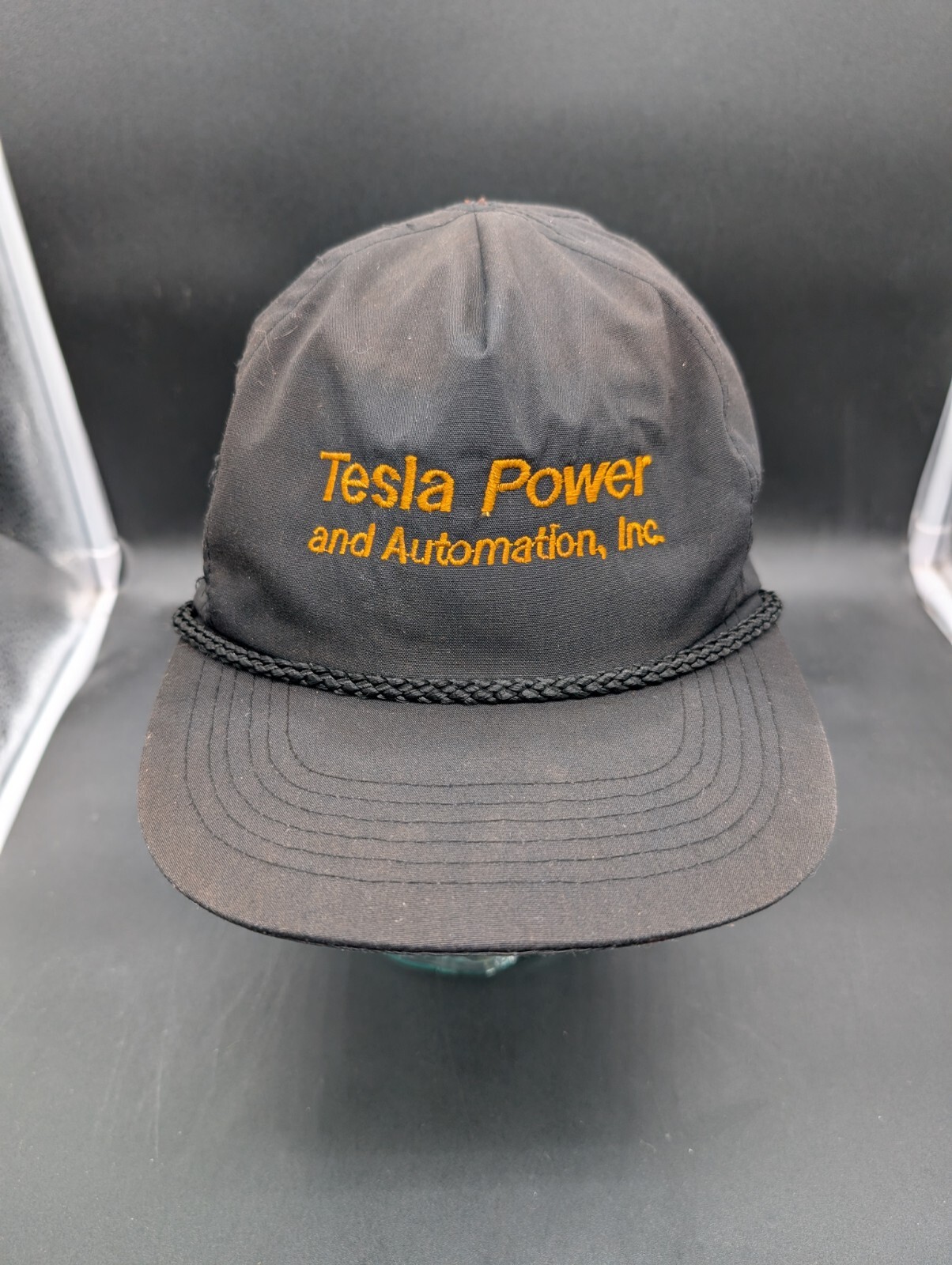 Tesla Power & Automation 90s Vintage Trucker Hat Hous… - Gem