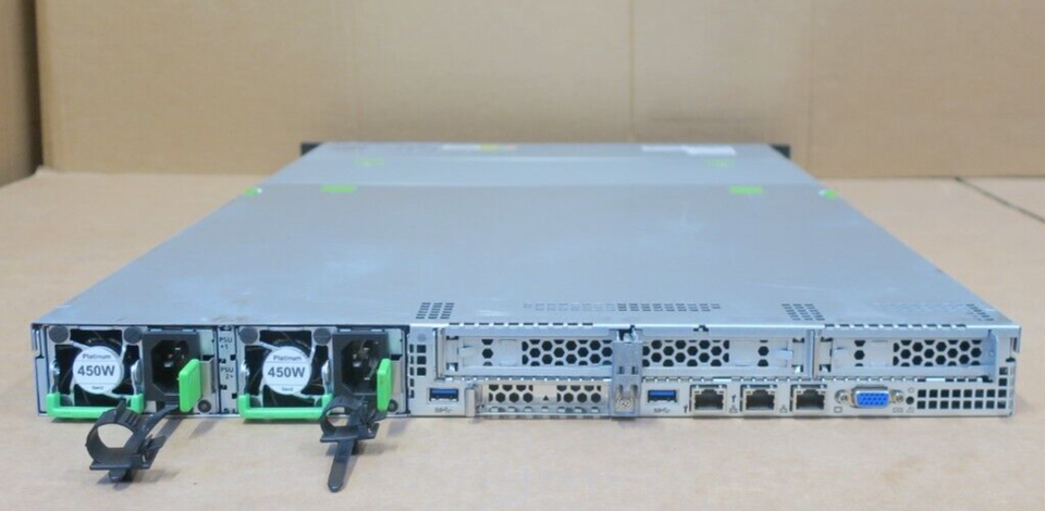 Fujitsu Primergy RX2530 M4 8C Silver 4110 8GB RAM 4x 2.5" Bay WS2012 1U ...
