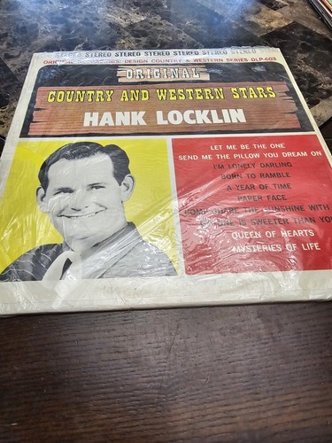 Hank Locklin Original Country & Western Stars LP Vinyl Record | eBay