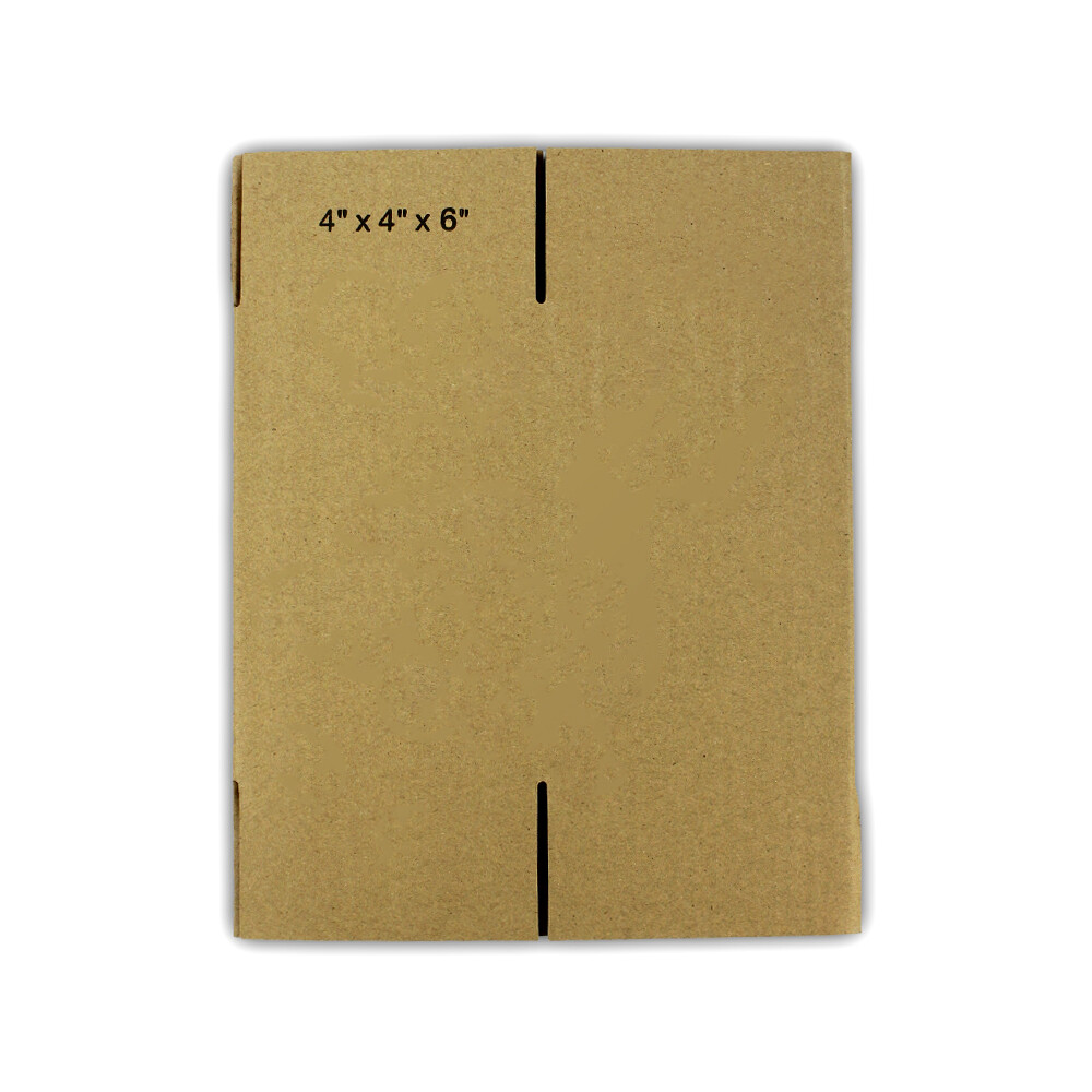 75 4x4x6 "EcoSwift" Brand Cardboard Box Packing Mailing Shipping ...