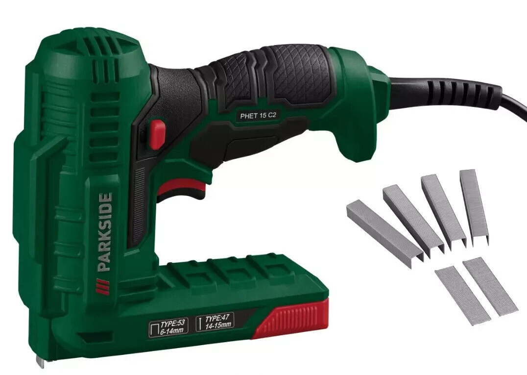 Parkside 2in1 Electric Stapler And Nailer Included Replacement Staples ...