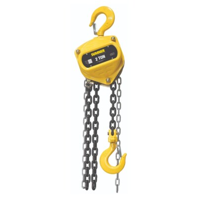Southwire CB200C30 2 Ton Sumner Chain Block Hoists with 30ft Chain Fall ...