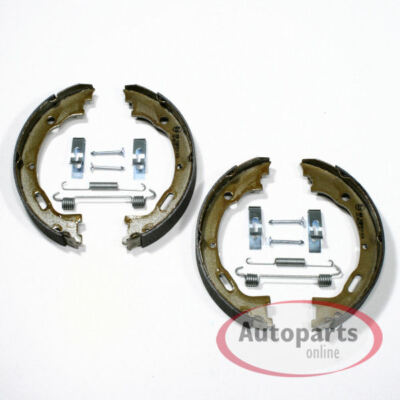 Bremsbacken Handbremse Ø 184 mm + Zubehör hinten für Mercedes M Klasse ...