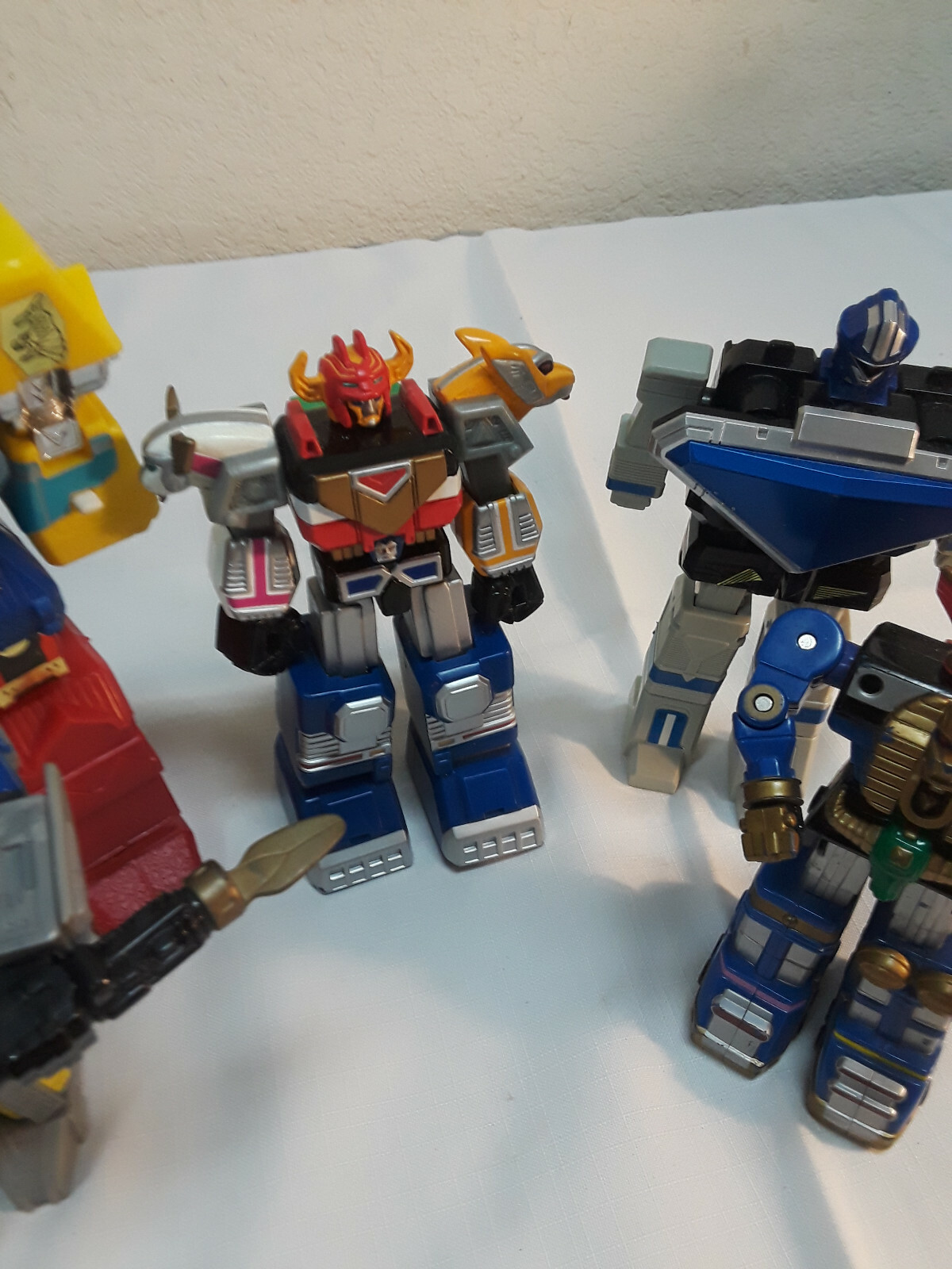 3 Bandai Power Ranger Robots and 2 Others | eBay
