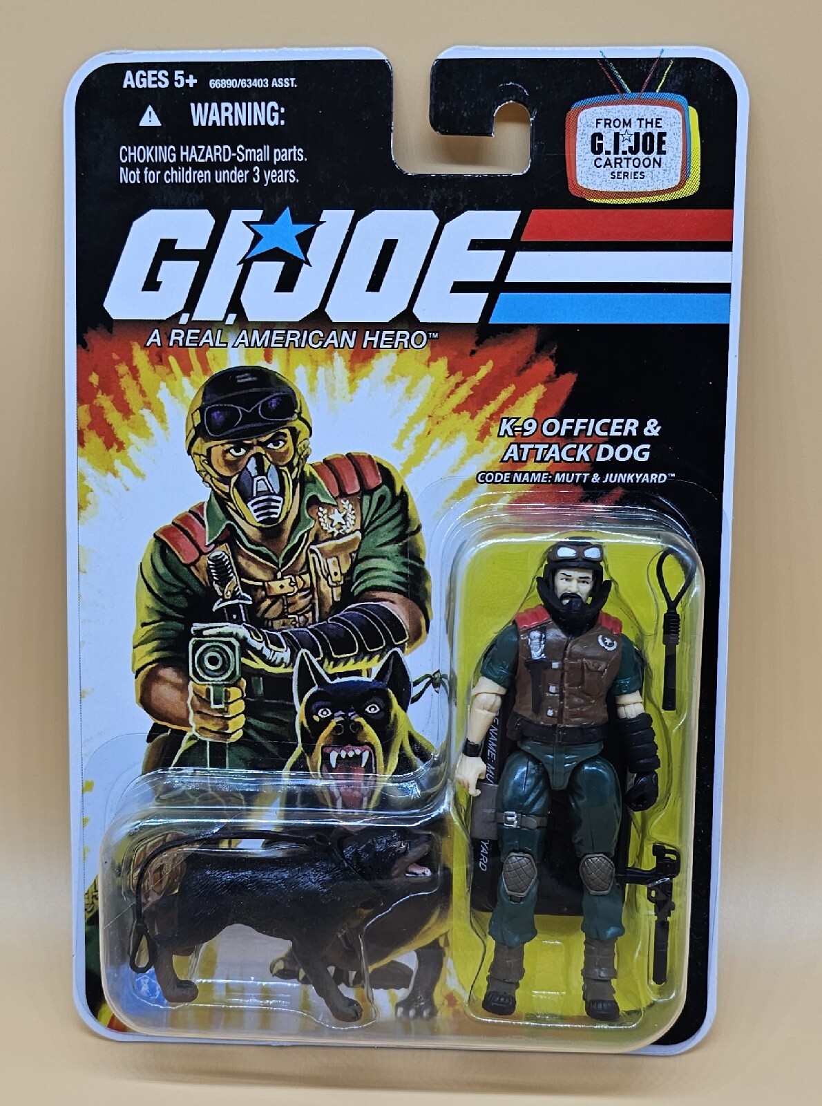 GI Joe 25th Anniversary Mutt & Junkyard Figure Sealed Real American ...