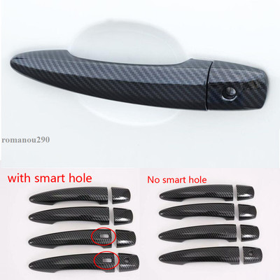 For Nissan Altima 2019-2020 Carbon Fiber Look Side Door Handle Catch ...