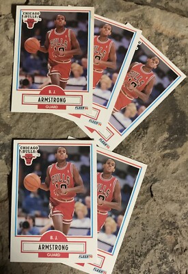 BJ Armstrong Rookie Basketball Cards. Chicago Bulls | eBay