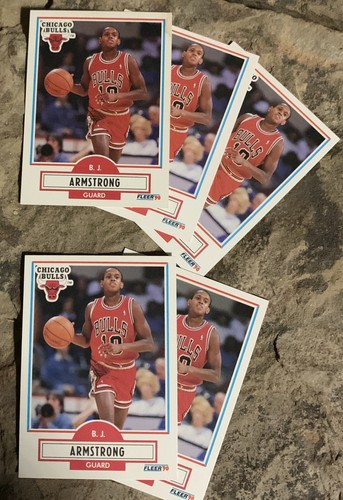 BJ Armstrong Rookie Basketball Cards. Chicago Bulls | eBay