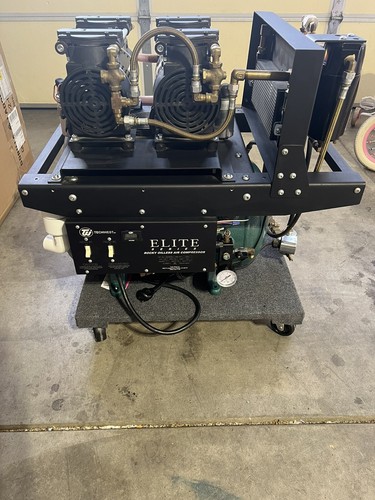 Tech-West Elite Series Rocky 1.5 HP Oilless Air Compressor 115V ACOR2D1 ...