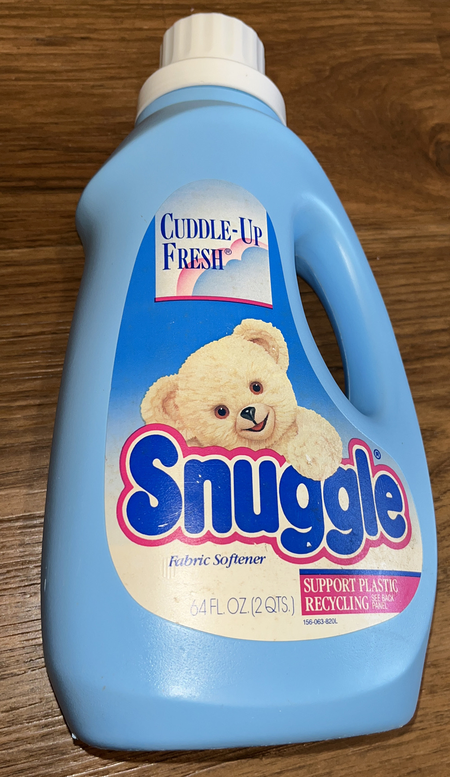 CUDDLE UP FRESH SNUGGLE FABRIC SOFTENER 64 Oz Vintage Laundry Lever ...
