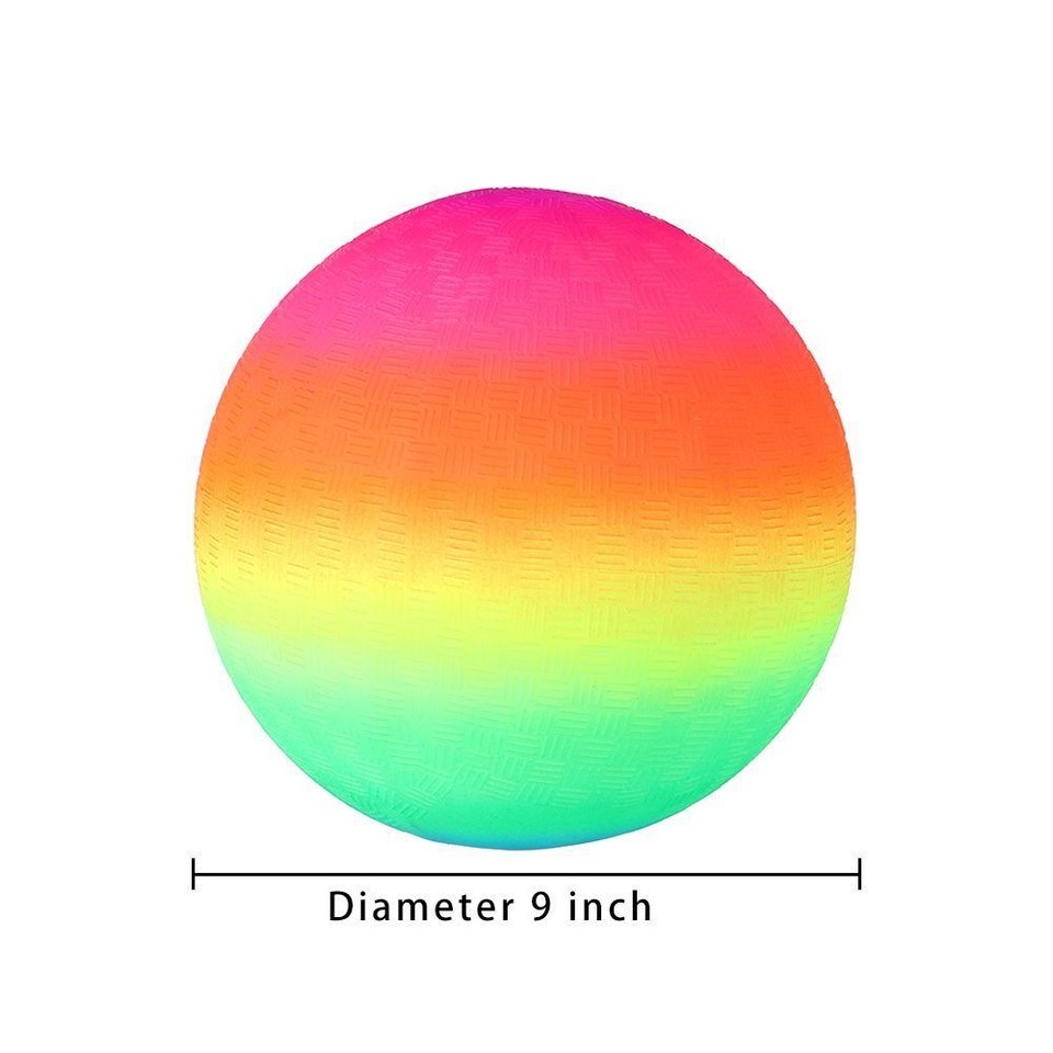 Boys and Girls for Kids 9 Inch Large Beach Ball Inflatable Dodgeball ...