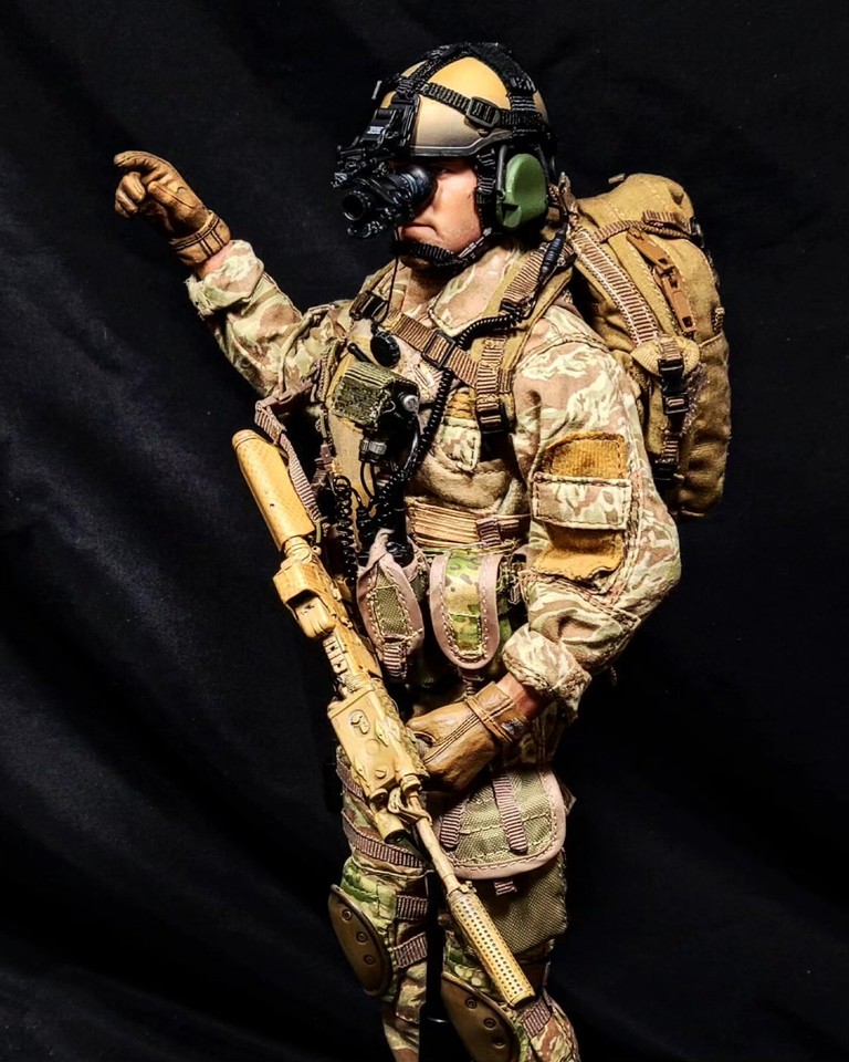 1/6 US ARMY 75TH RANGER REGIMENT COMPANY IRAQ WAR. BANDIT JOE'S CUSTOM ...