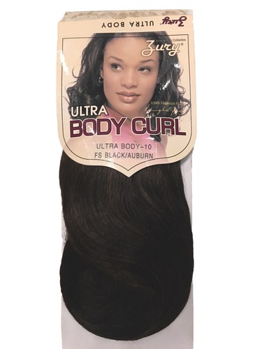 Zury Ultra Body Loose CurL FFBlack/LAuburn 10" 100% Human Hair Weft ...