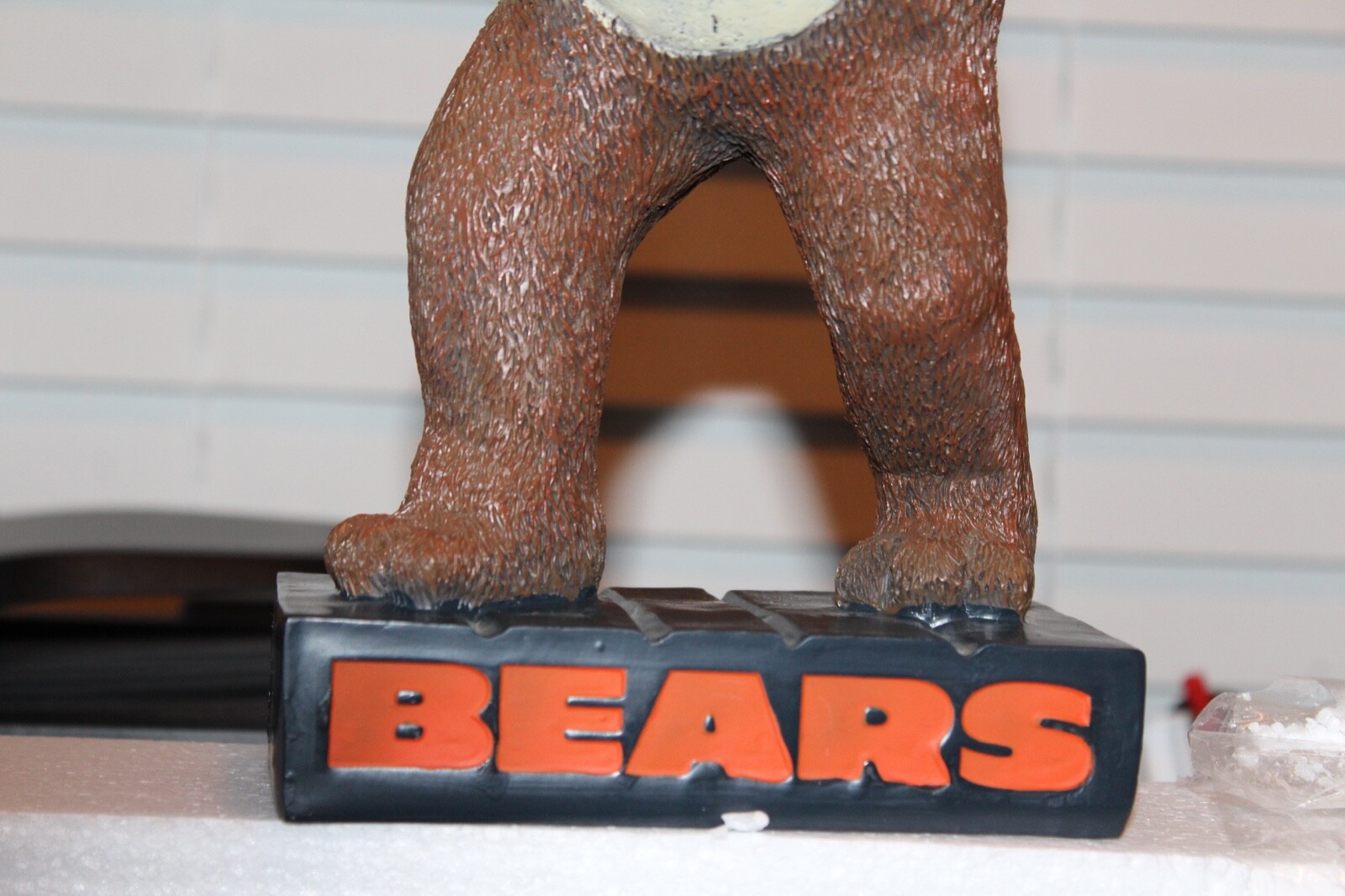 Chicago Bears 12 Inch Staley Mascot Statue Awsome Collectable for sale ...