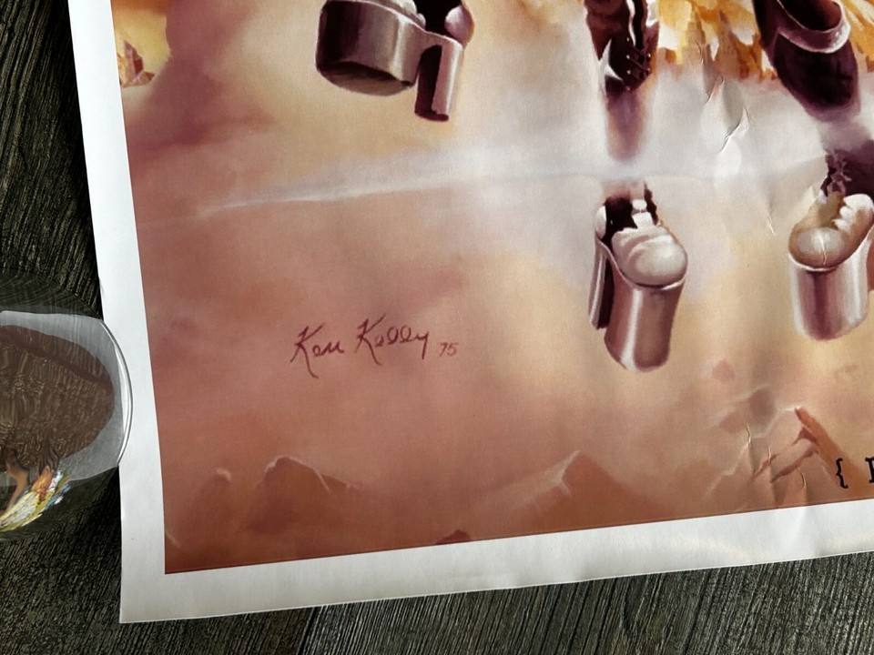 KISS Poster DESTROYER RESURRECTED 2012 Ken Kelly Art Vintage Kiss ...