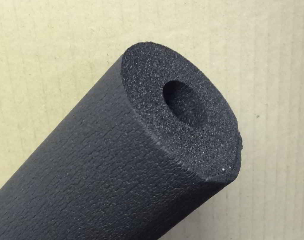 22mm Pipe Insulation 2m Long x 19mm Thick Foam Rubber Lagging (Extra ...
