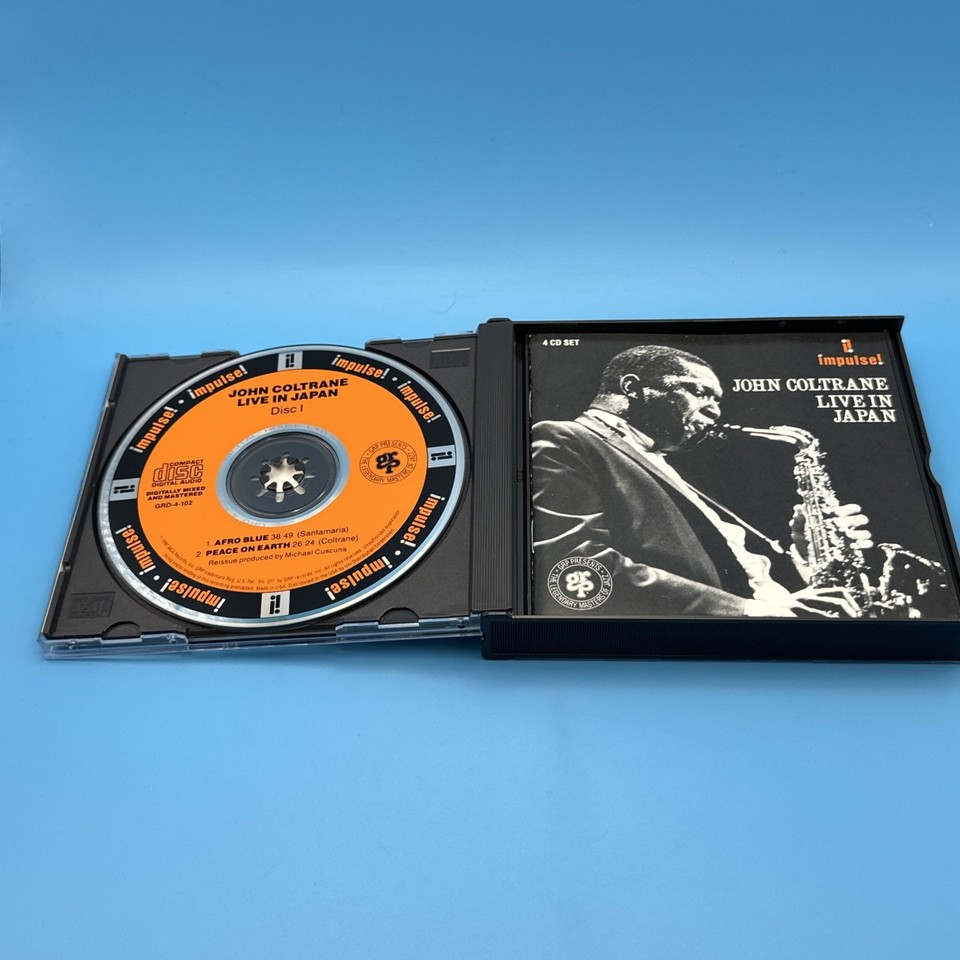 John Coltrane Live In Japan 4CD Set 1991 Impulse Jazz Out of Print | eBay