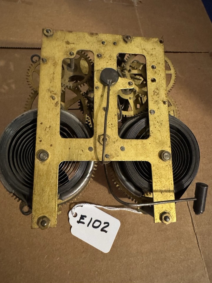 Vintage Antique E. Ingraham Mantel Clock Movement 10/06 | eBay