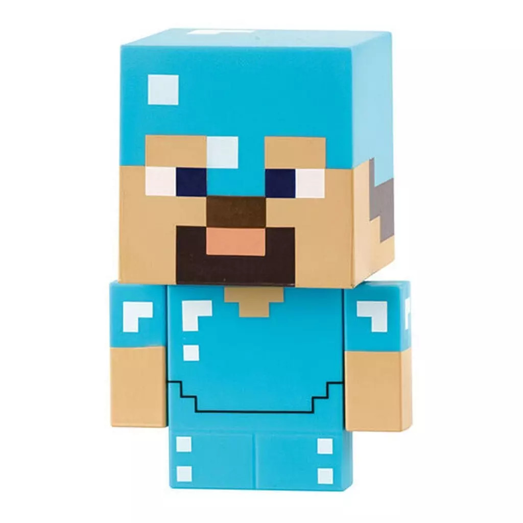 Mini Figure Steve Diamond Armor "CapChara MINECRAFT 3" | eBay
