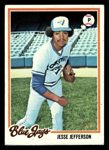 1978 Topps Jesse Jefferson #144 - Toronto Blue Jays | eBay