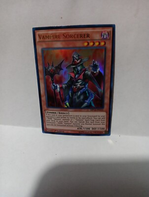 YUGIOH Vampire Sorcerer, MP14-EN151, Ultra Rare, 1st Edition | eBay