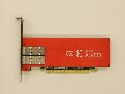 XILINX ALVEO A-U25-P06G-PQG-014 SFP28 U25 25Gbe Ethernet Card PCI-E 3.0 ...