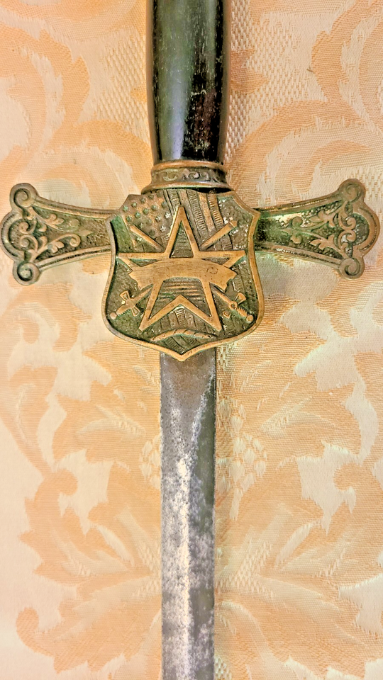 Vintage Knights Of Columbus or Free Mason Eagle Sword 12" Blade 19 ...